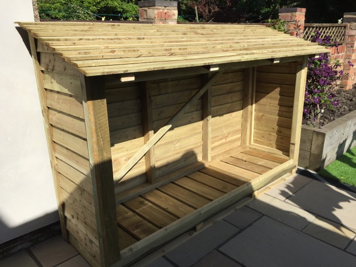 Wood & Log Store - Utilise Lofts & Build